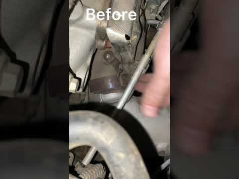 Before and after: ecoboost wastegate rattle fixed for free.