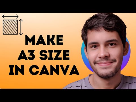 How to Make A3 Size in Canva - 2025 |