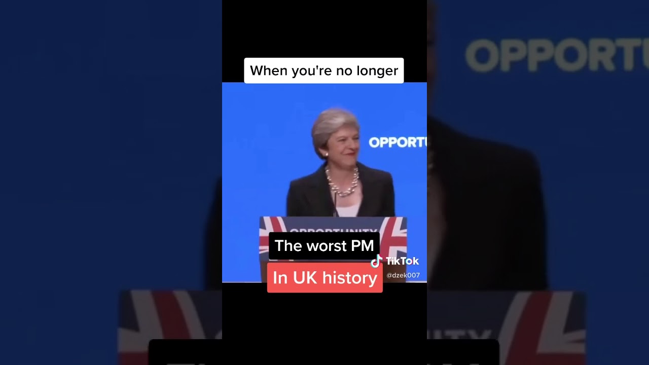 Teresa May doing her thing