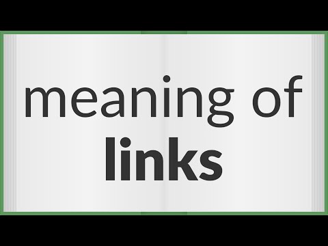 Links | meaning of Links