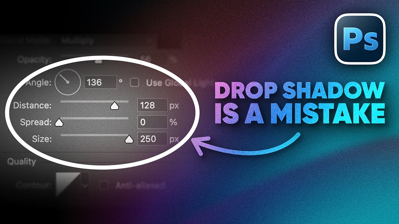 Still Using Drop Shadow? Fix This | Photoshop in Minutes