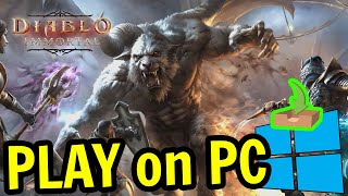 ???? How to PLAY [ Diablo Immortal ] on PC ▶ DOWNLOAD and INSTALL