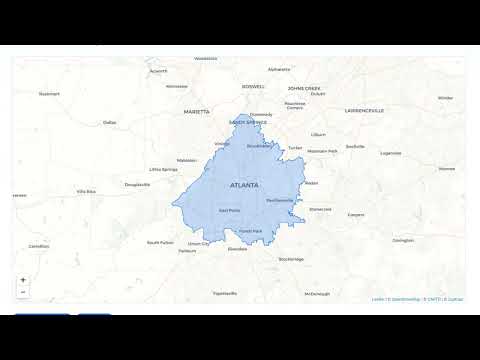 404 Area Code (Georgia) Social & Economic Profile