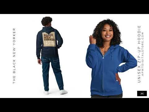 Sweatshirts - The Black New Yorker Staten Island Unisex Zip-Up Hoodie - The APWT Gift Shop