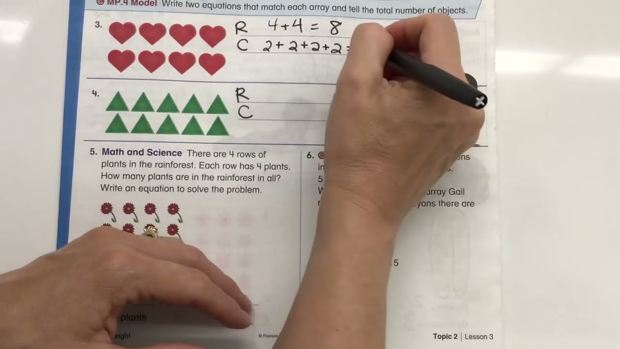 2nd grade math homework 2 3