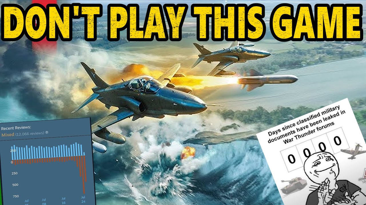 Why I Don't Play War Thunder (And Neither Should You)