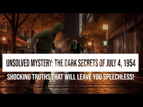 Unsolved Mystery: The Chilling Secrets of July 4, 1954 – What Really Happened?