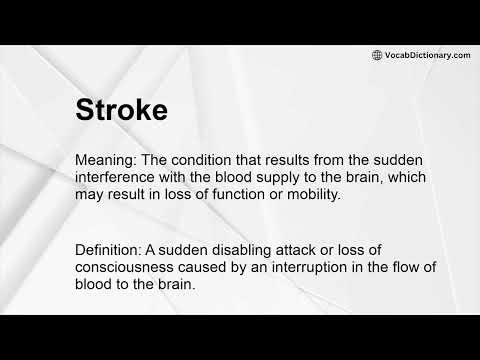 Stroke Meaning