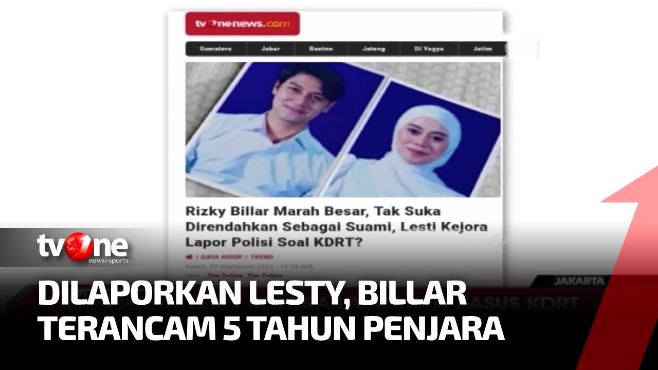 Lesty Kejora Laporkan sang Suami atas Kasus KDRT | Kabar Petang Pilihan tvOne