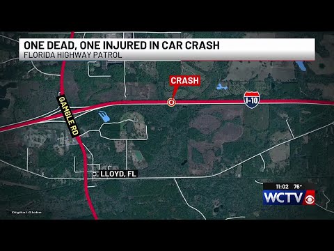FHP: One dead, one hurt after SUV loses control, collides with tree on I-10 Thursday evening