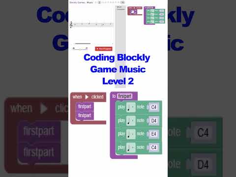 Informatika Kelas 8 - Algoritma & Pemrograman SOLUSI GAME MUSIC LEVEL 2 pada #blockly