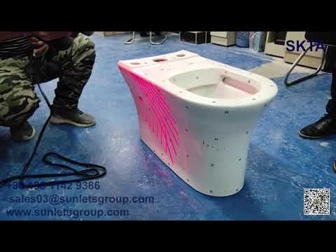How toilets are made.