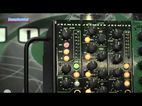 Joe Meek PreQ 500 Series Mic Preamp/Channel Strip Overview - Sweetwater at Summer NAMM '13
