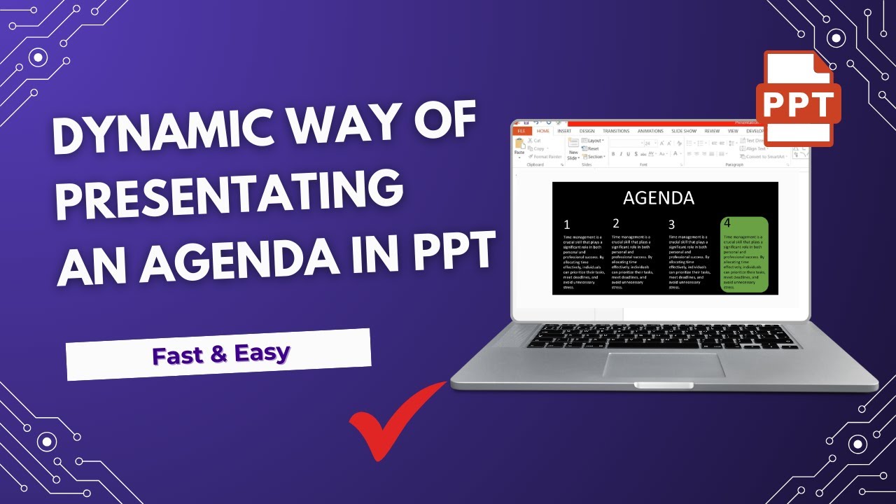How to Create a Dynamic Agenda Slide in PowerPoint (Step-by-Step Tutorial)