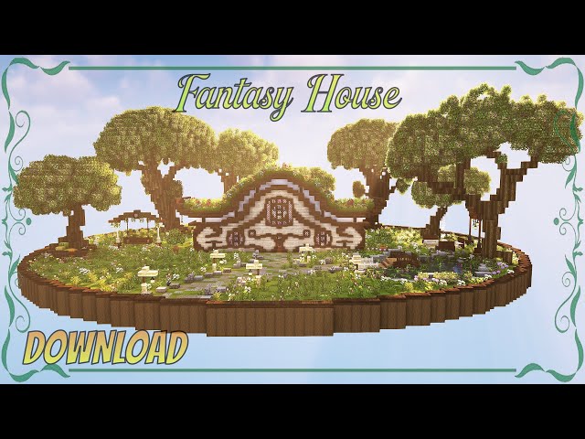 Magical Fantasy House | Interior Design (Hobbit-Inspired) Minecraft Map