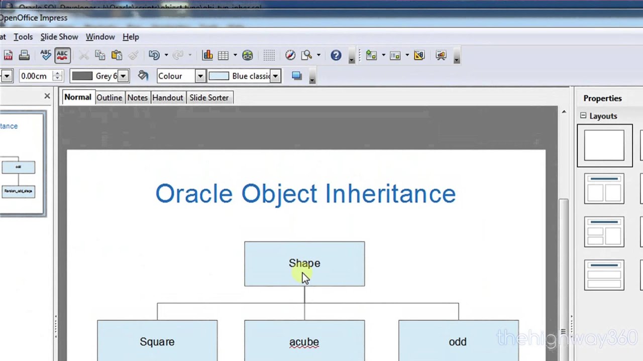 Oracle Object Type Inheritance