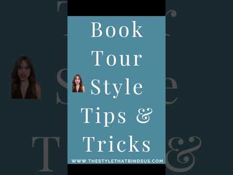 WHAT TO WEAR ON YOUR BOOK TOUR #booktour #author #authors #writer #writersofinstagram #writers #book
