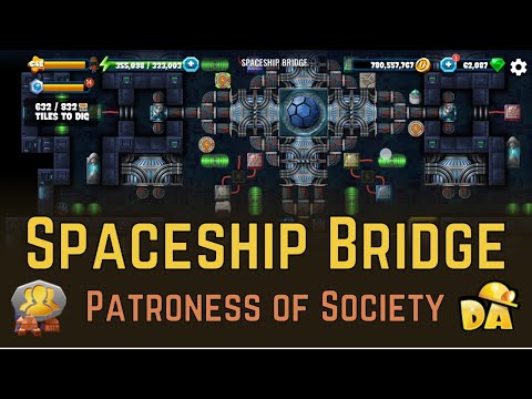 Spaceship Bridge - #25 Patroness of Society - Diggy's Adventure l