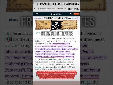 French Pirates in Hispaniola