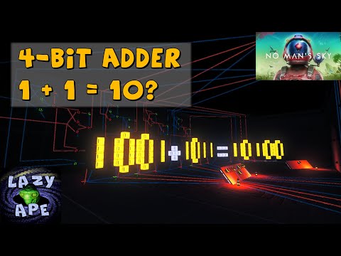 Steam Community :: Video :: No Man's Sky - 4-bit Adder (binary calculator)