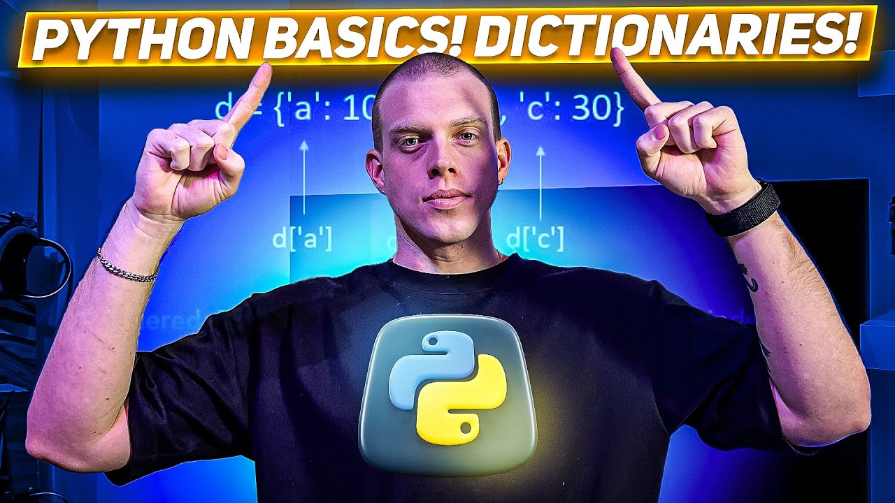 Python Basics! Dictionaries! (2023)
