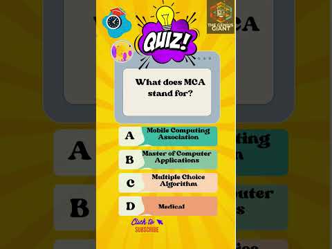 What is MCA Full Form in English ? एमसीए का फुल फॉर्म MCA Course Full form
