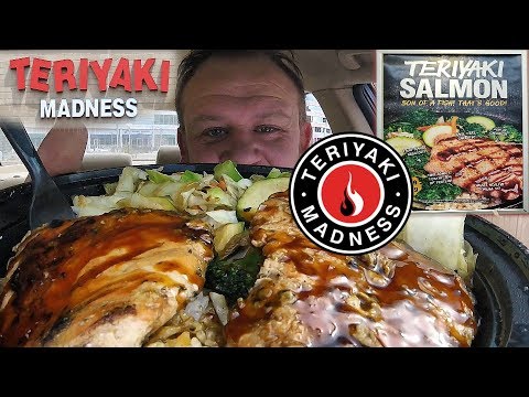 TERIYAKI MADNESS ⭐TERIYAKI SALMON POWER BOWL⭐ Food Review!!!