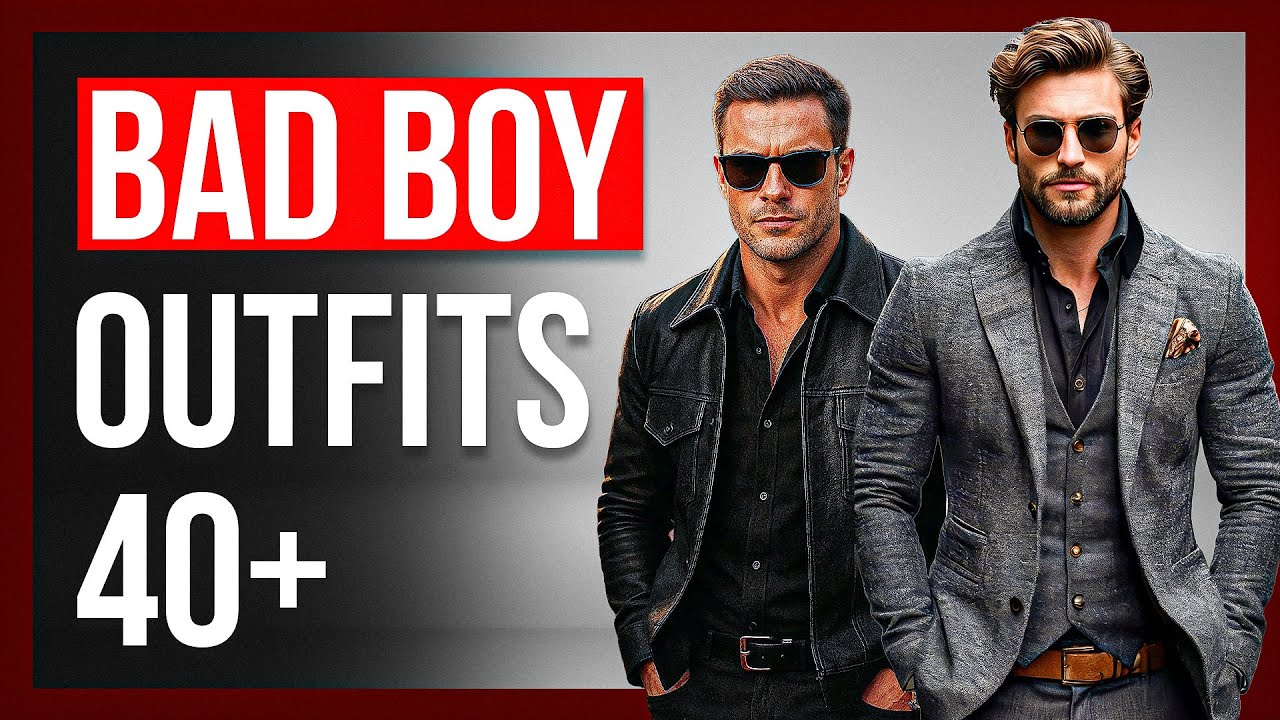 Bad Boy Outfits That Look Grown-Up & Stylish (Men 40+)