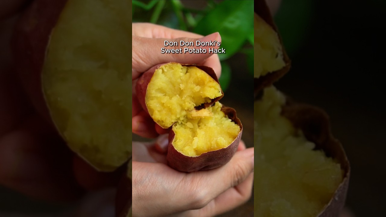Don Don Donki’s Sweet Potato Hack 🍠