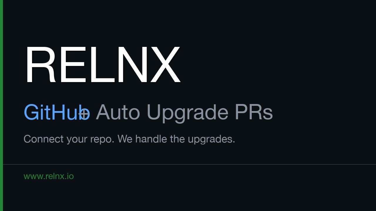 How to Auto-Upgrade Helm Charts with GitHub — Relnx Demo