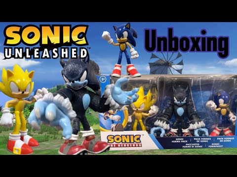 UNLEASH THE WEARHOG | Jakks Pacific Sonic Forms 3 Pack Unboxing