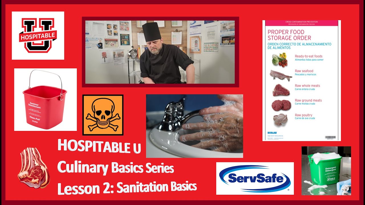 Culinary Basics Lesson 2: Sanitation Basics