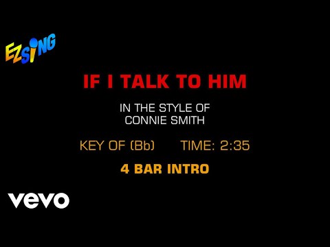 Connie Smith - If I Talk To Him (Karaoke EZ Sing)