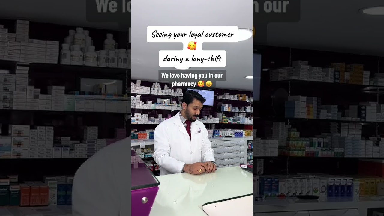 When our #Pharmacists sees our loyal customers walk in #Doha #Qatar #WellcarePharmacy