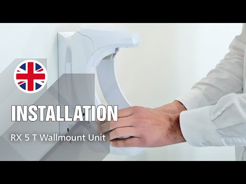 Wall Mount Unit for RX 5 T Euro Dispenser | Installation