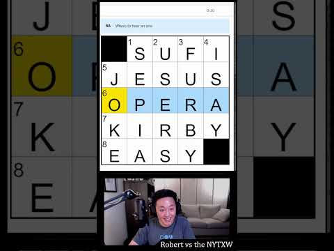 Thursday Mini crossword 5/18/23 New York Times Crossword #crossword #puzzle #shorts