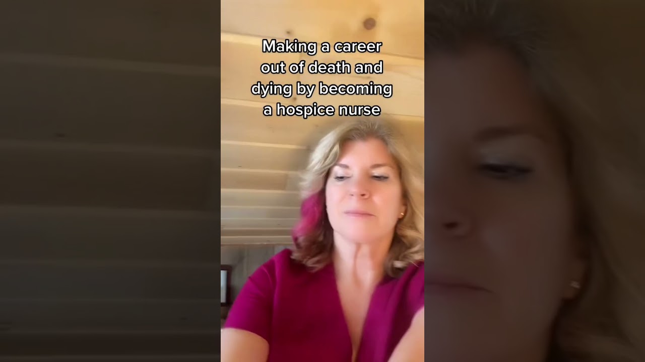 Nothing cures death anxiety like lots of exposure to death! #hospice #hospicenurse #normalizedeath