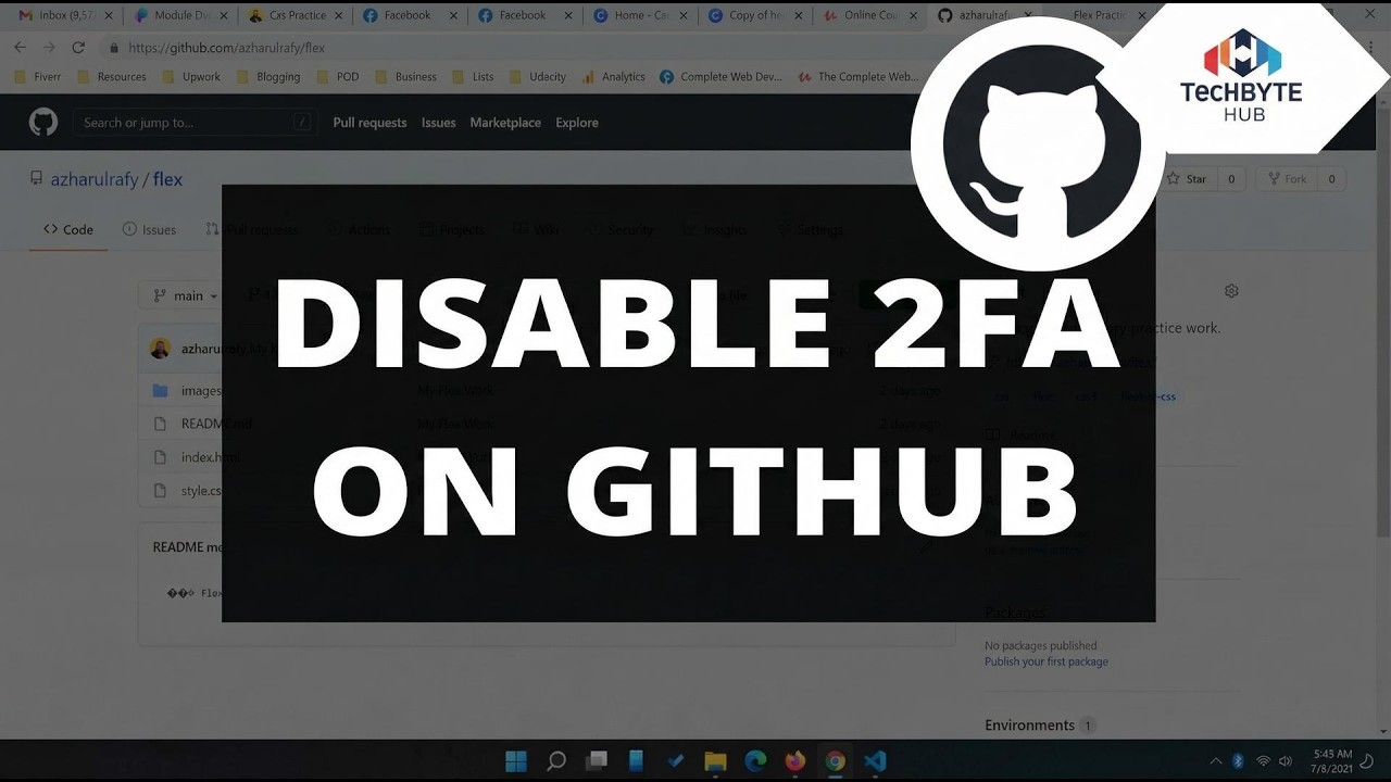 How To Disable 2FA On GitHub  Remove Two Factor Authentication