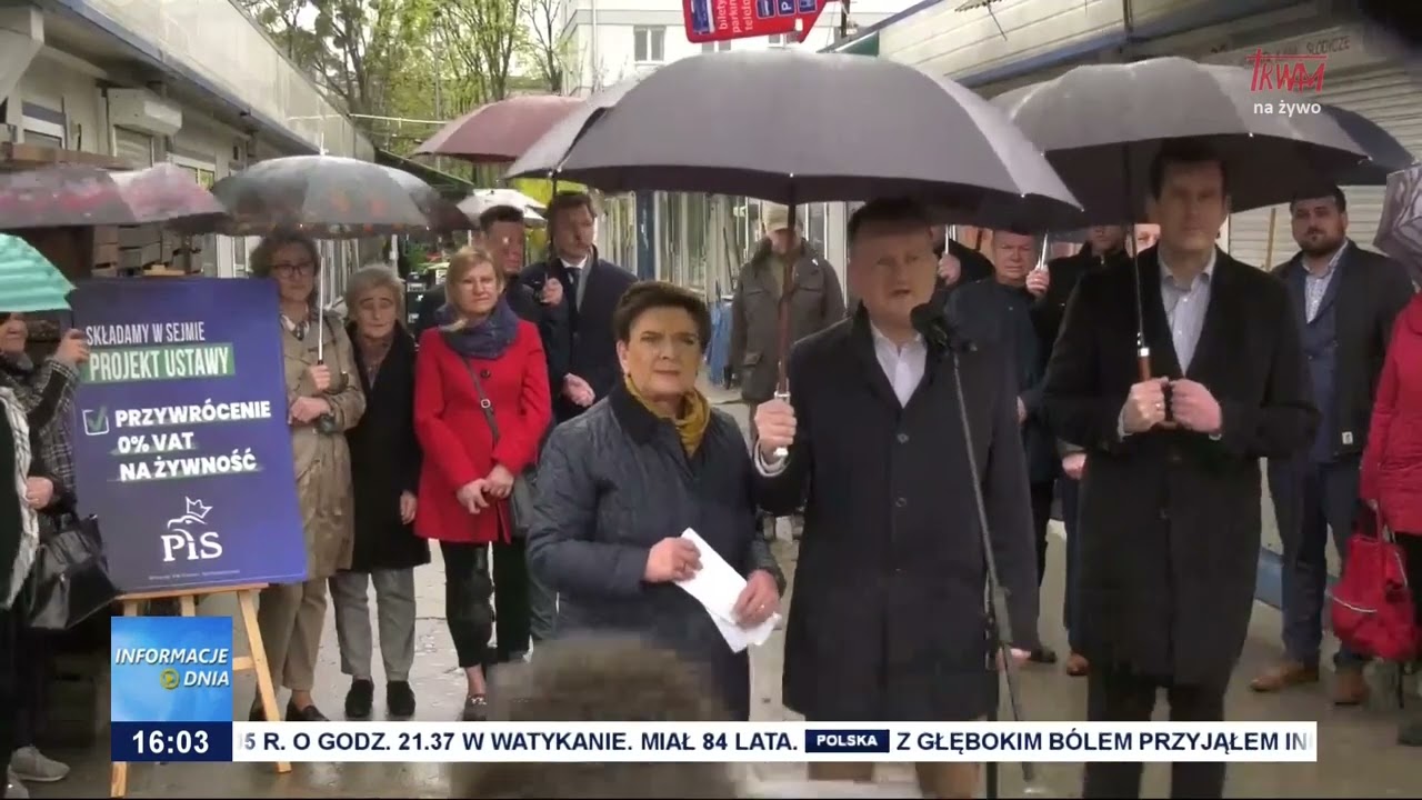 Apel o zerowy VAT na żywność – RadioMaryja.pl