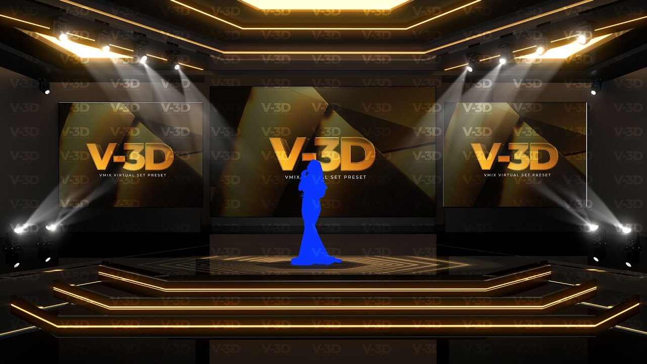 #vMix Preset | Virtual Stage 04