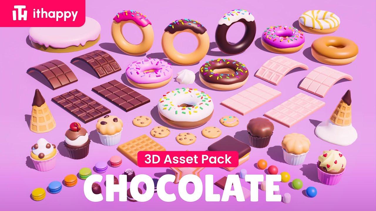 Platformer 3 Chocolate - Assets Demonstration
