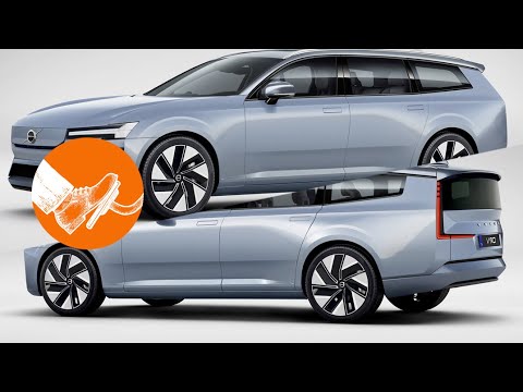 Next-Gen Volvo V90 EV Looks Big, Practical and Imposing With Concept ...