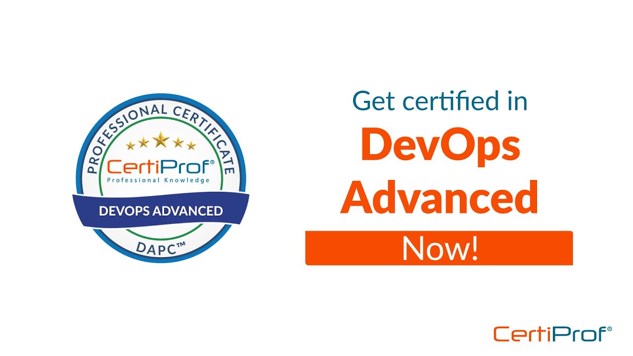 DevOps Advanced Professional Certification DAPC | Certiprof DevOps Advanced Professional Certification DAPC | Certiprof
