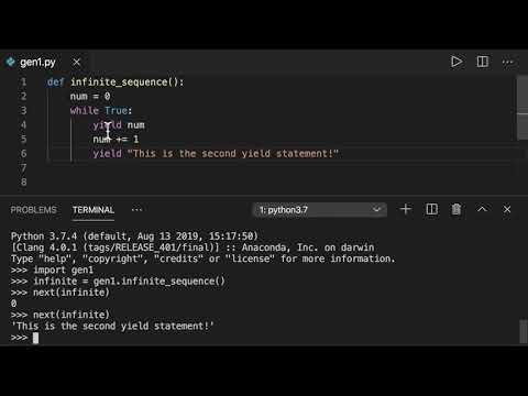 Generators in Python