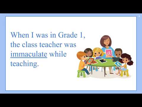 New word - 13 || Immaculate meaning || synonyms for perfect #englishvocabulary