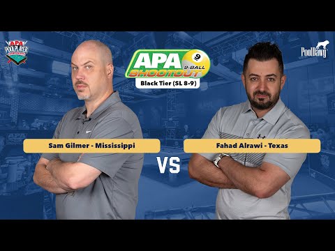 2025 APA 9-Ball Shootout Black Tier (SL 8-9) Final