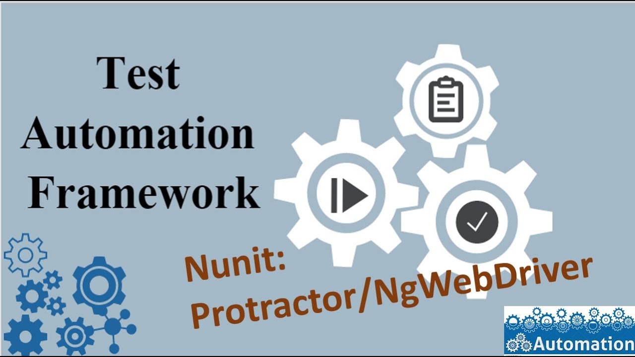 Nunit -How to Set up /Configure Protractor for Angular