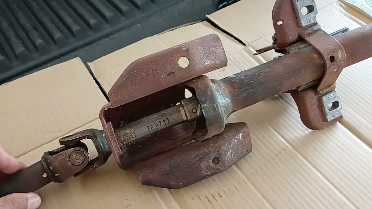 Vlog Triton 2nd part5. Steering column