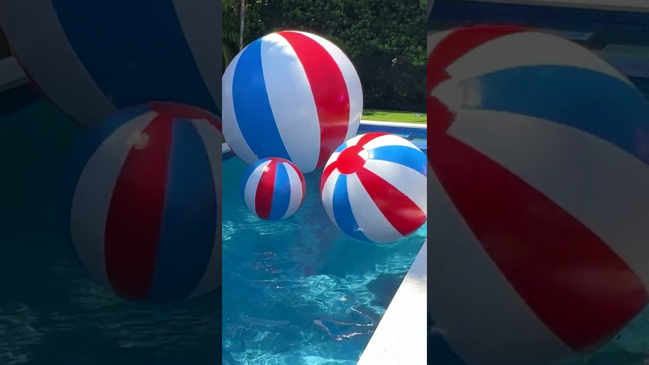 Beach ball season never ends.