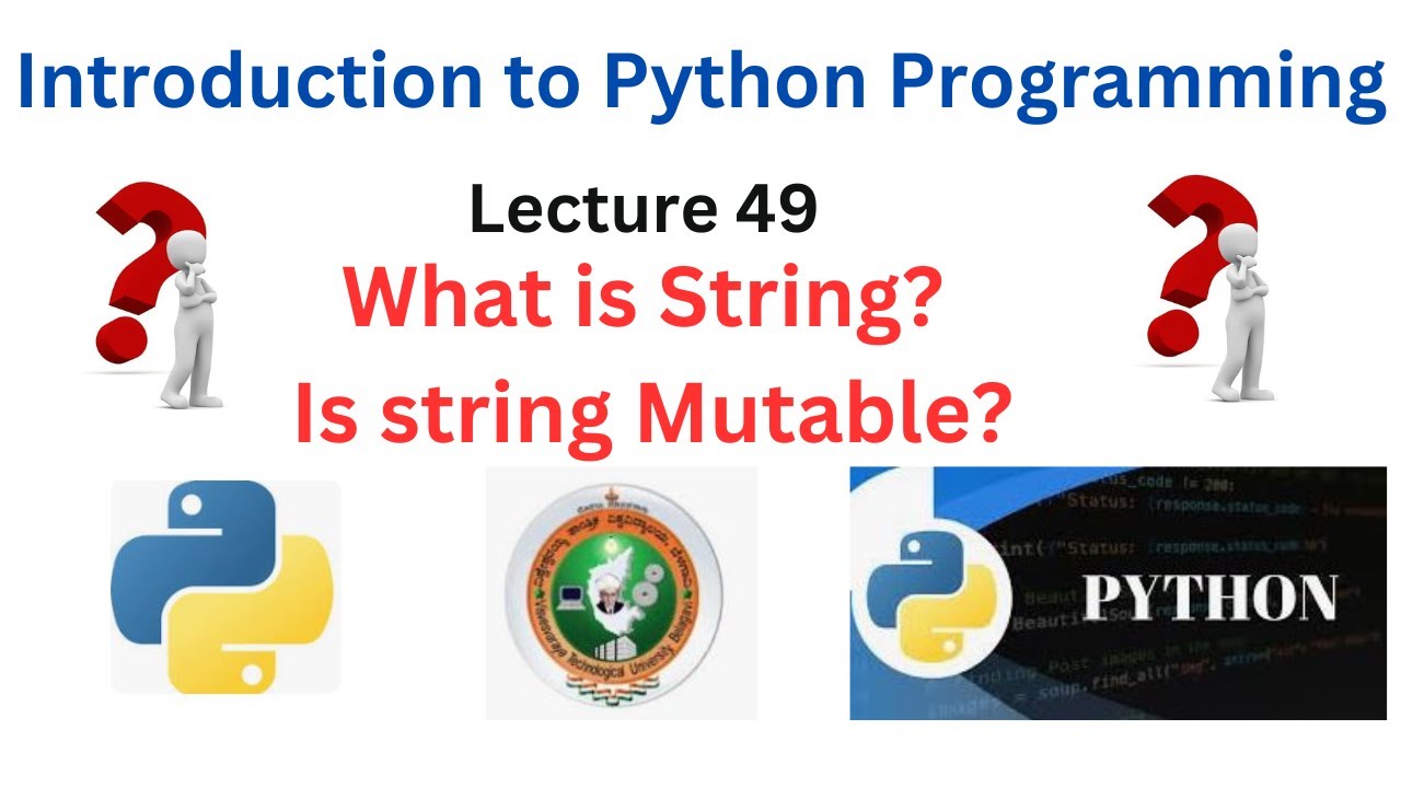 string in python |